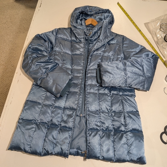 Jackets & Coats | Ice Blue Puffer Coat | Poshmark